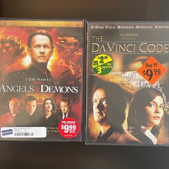 Columbia Pictures | Media | The Davinci Code And Angels Demons 2 Dvd ...